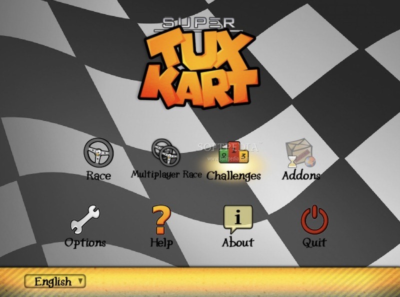 PC SUPER TUX CART RACING GAME, JUMP AND DO TRICKS, FUNNY CHARACTERS ...